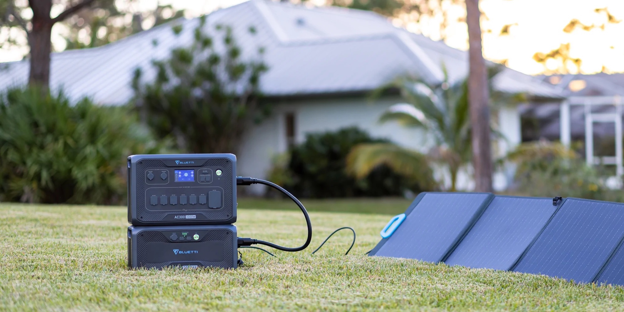 BLUETTI's custom AC300 power station lights up your home or off-grid ...