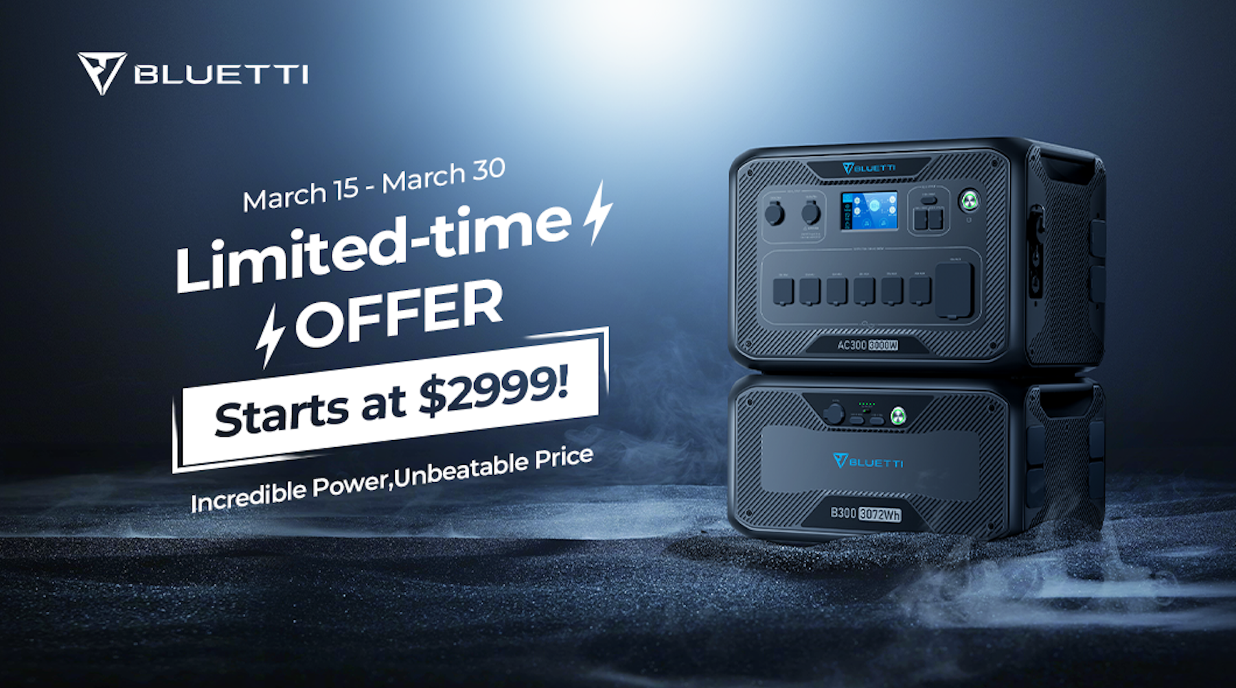 BLUETTI's custom AC300 power station lights up your home or off-grid ...