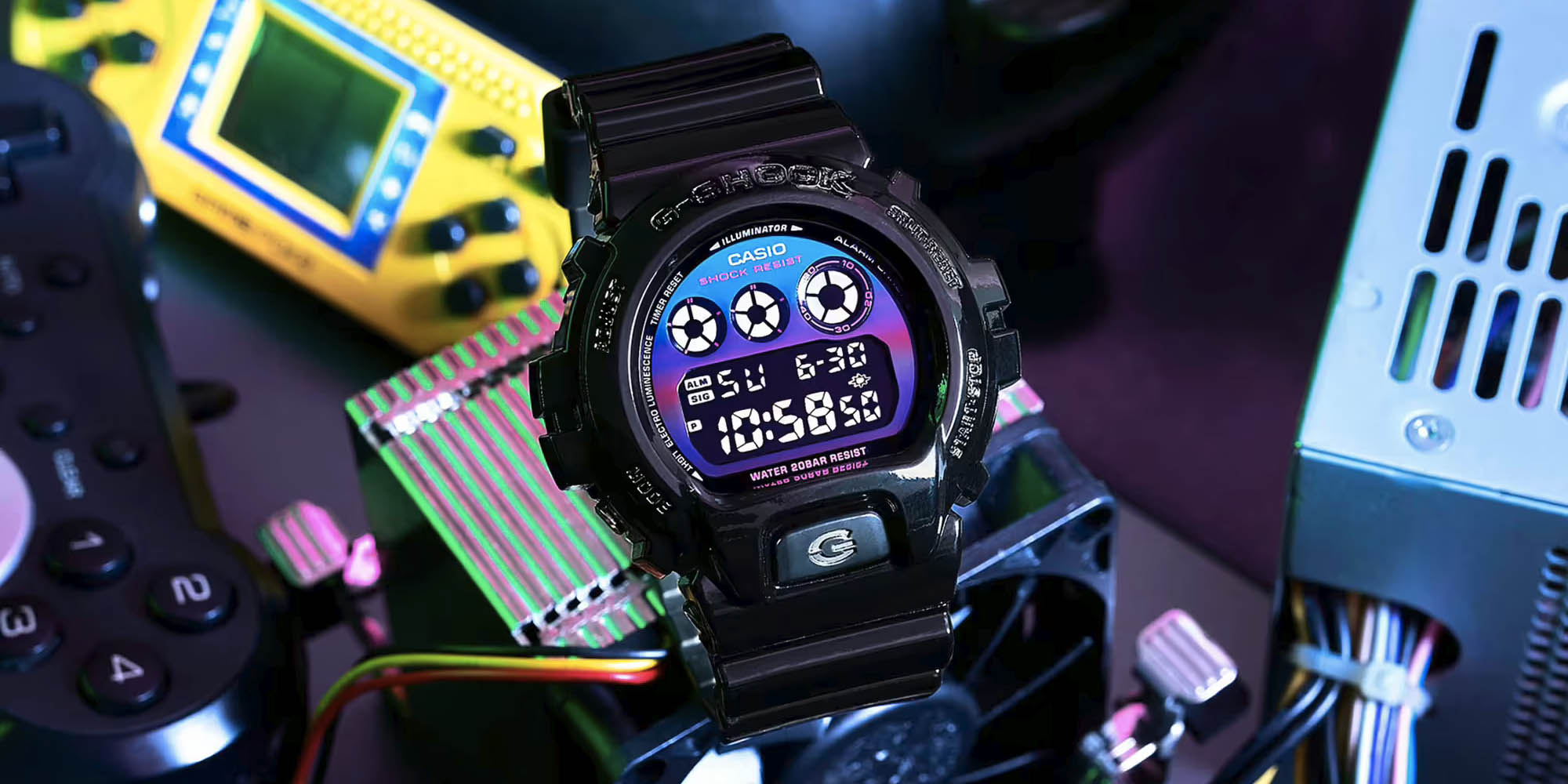 Casio unveils new 'Gamer's RGB' G-SHOCK watch collection