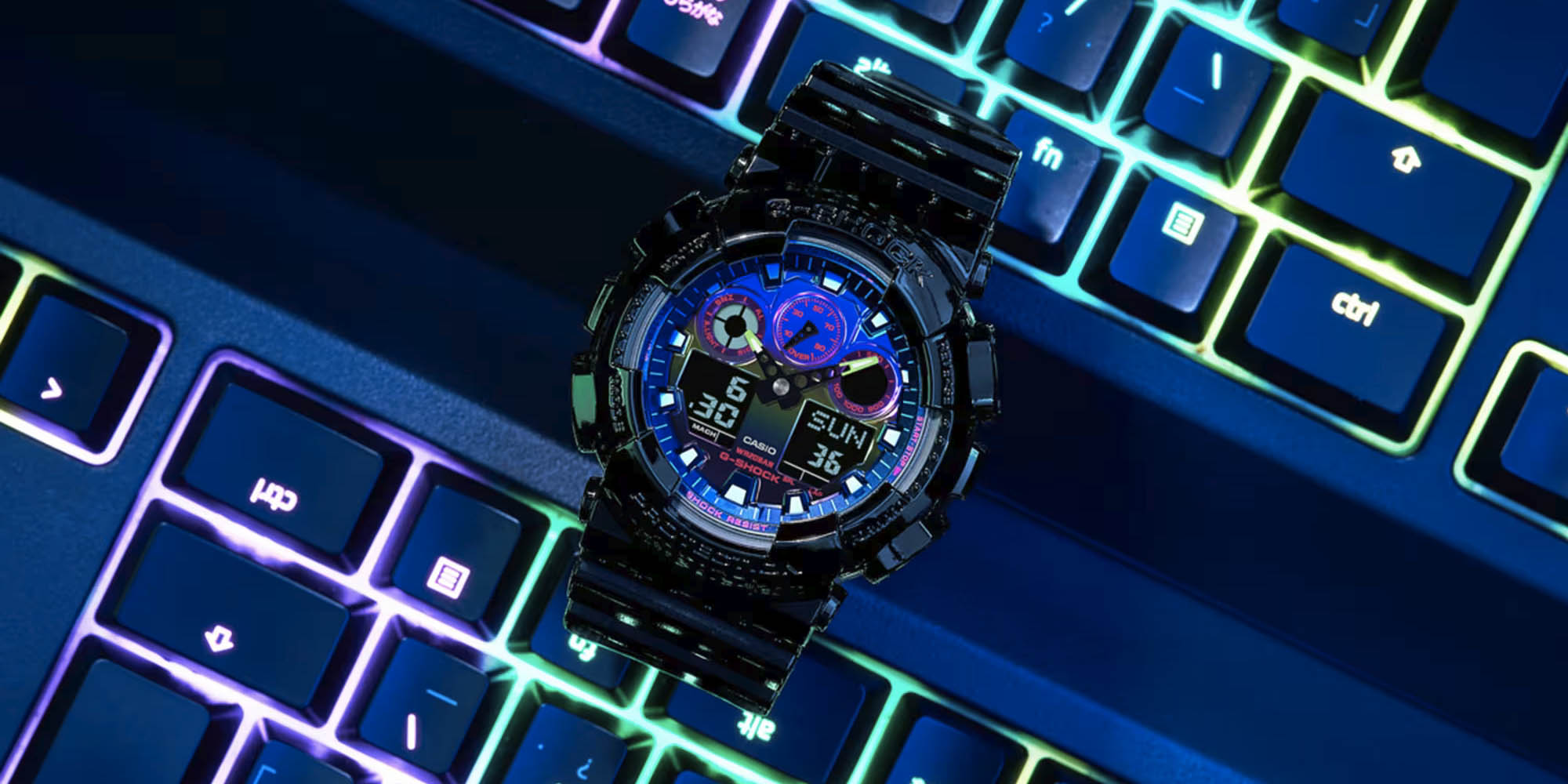 Casio unveils new 'Gamer's RGB' G-SHOCK watch collection