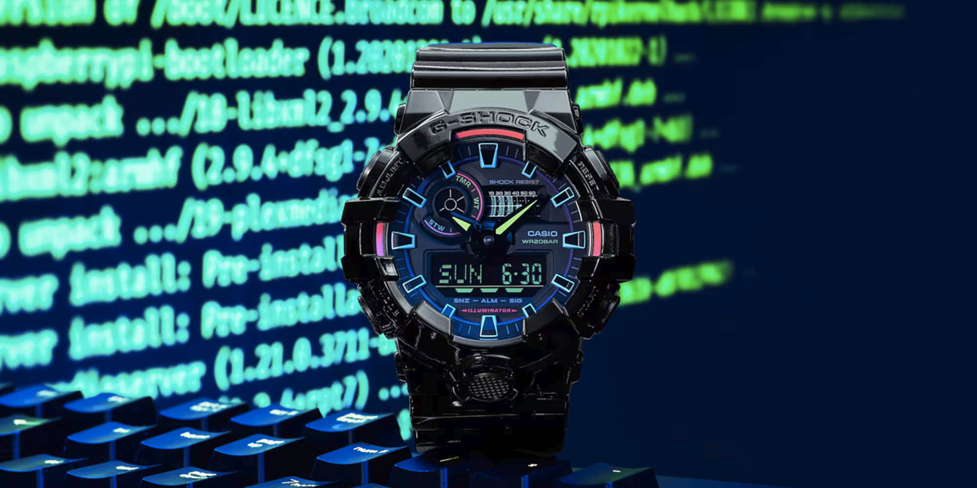 Casio unveils new 'Gamer's RGB' G-SHOCK watch collection