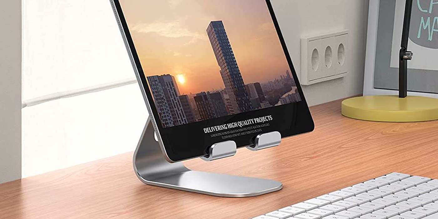 Lamicall's metal iPad and smartphone stands now up to 37% off with deals from $8 (Today only)