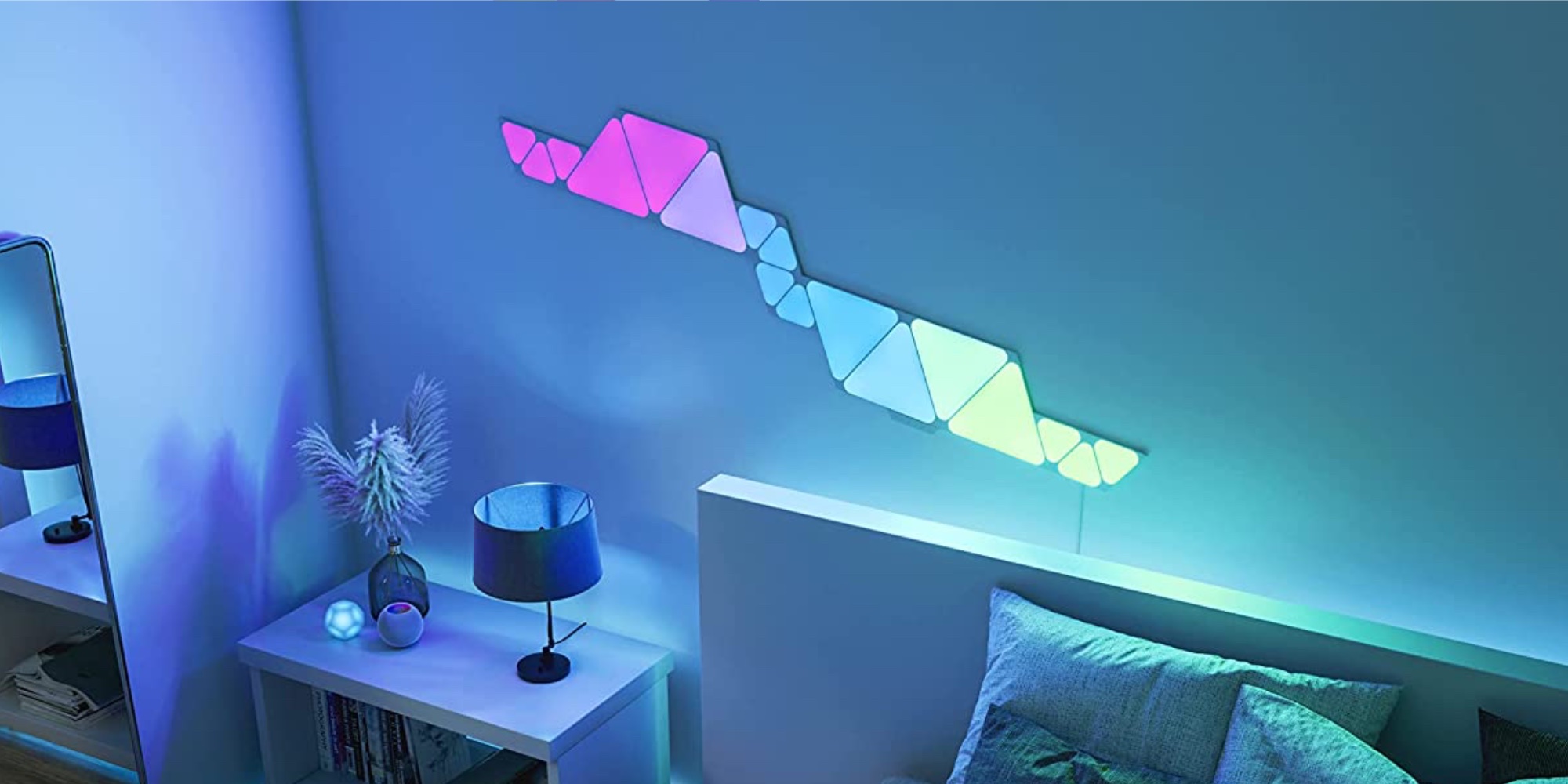 Save $50 on this HomeKit-enabled Nanoleaf Shapes Triangles bundle at ...