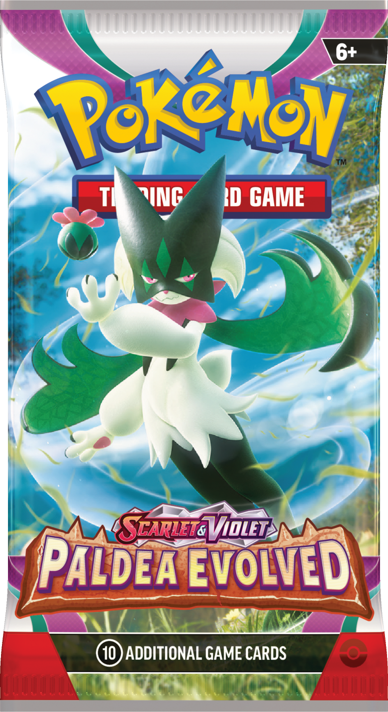 Pokémon TCG Paldea Evolved expansion lands on June 9