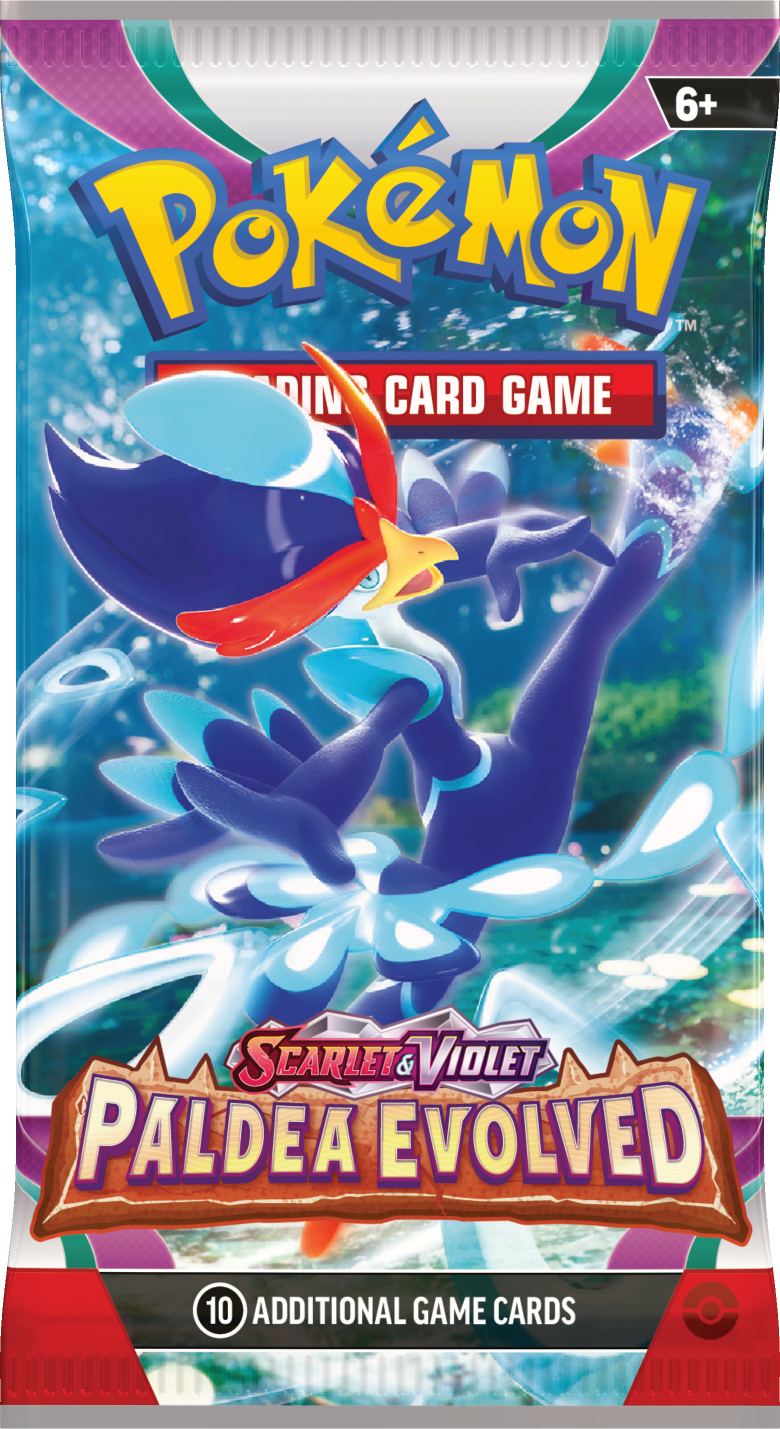 Pokémon TCG Paldea Evolved expansion lands on June 9