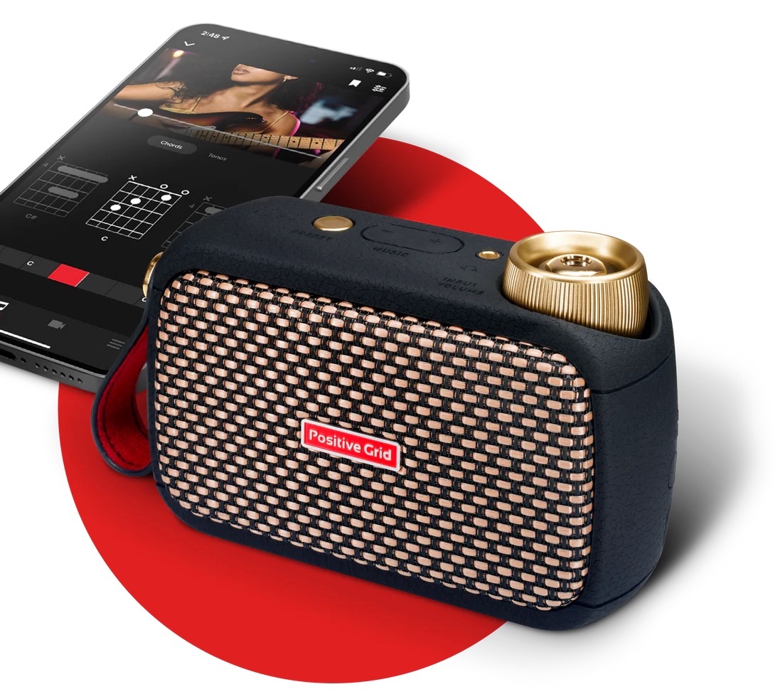 New mini smart guitar amp from Positive Grid debuts today