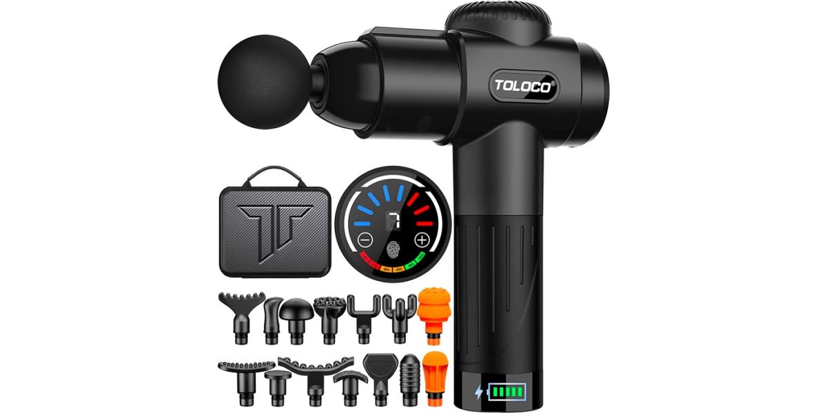 Relax after a long day's work with the TOLOCO electric back massager at ...