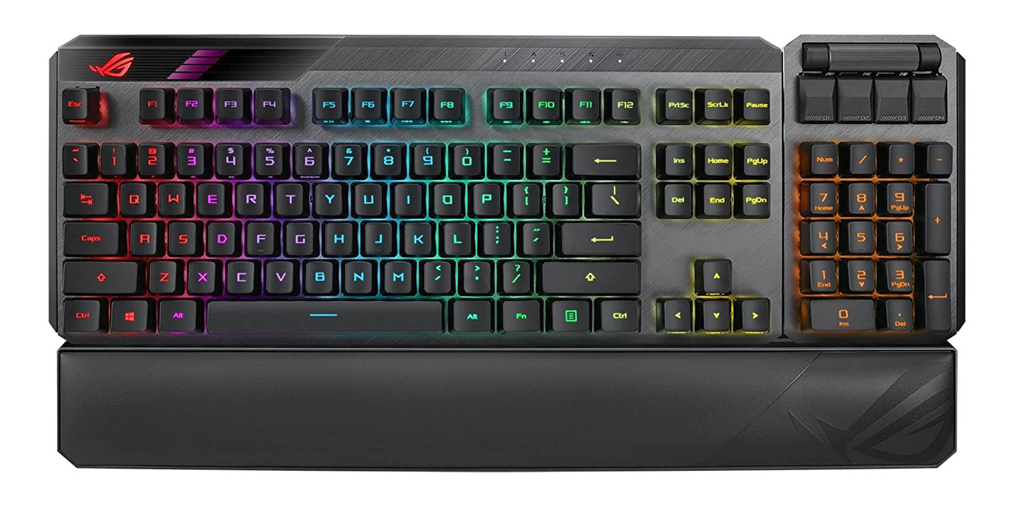 ASUS' modular Claymore II Wireless Gaming Mechanical Keyboard falls 41% ...