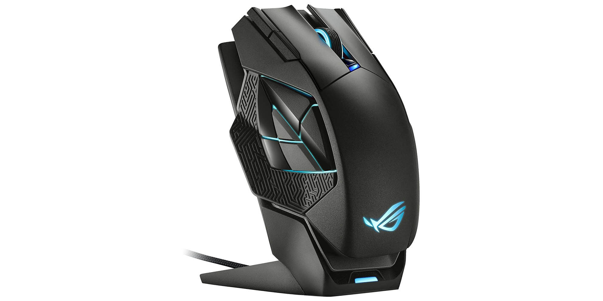 ASUS' ROG Spatha X Wireless Gaming Mouse comes with a magnetic charging ...