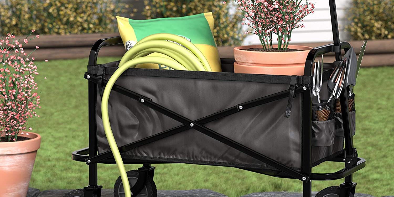 Amazon's Collapsible Utility Cart hits 2023 low just in time for ...