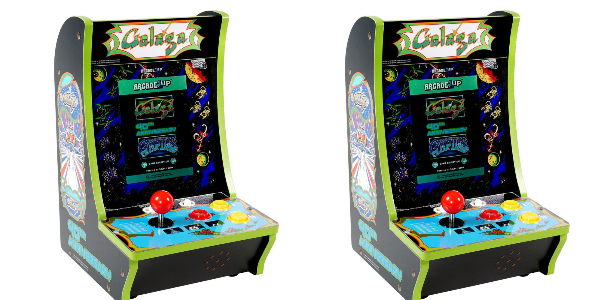Score a retro Arcade1Up Galaga Countercade with light-up marquee at $70 ...