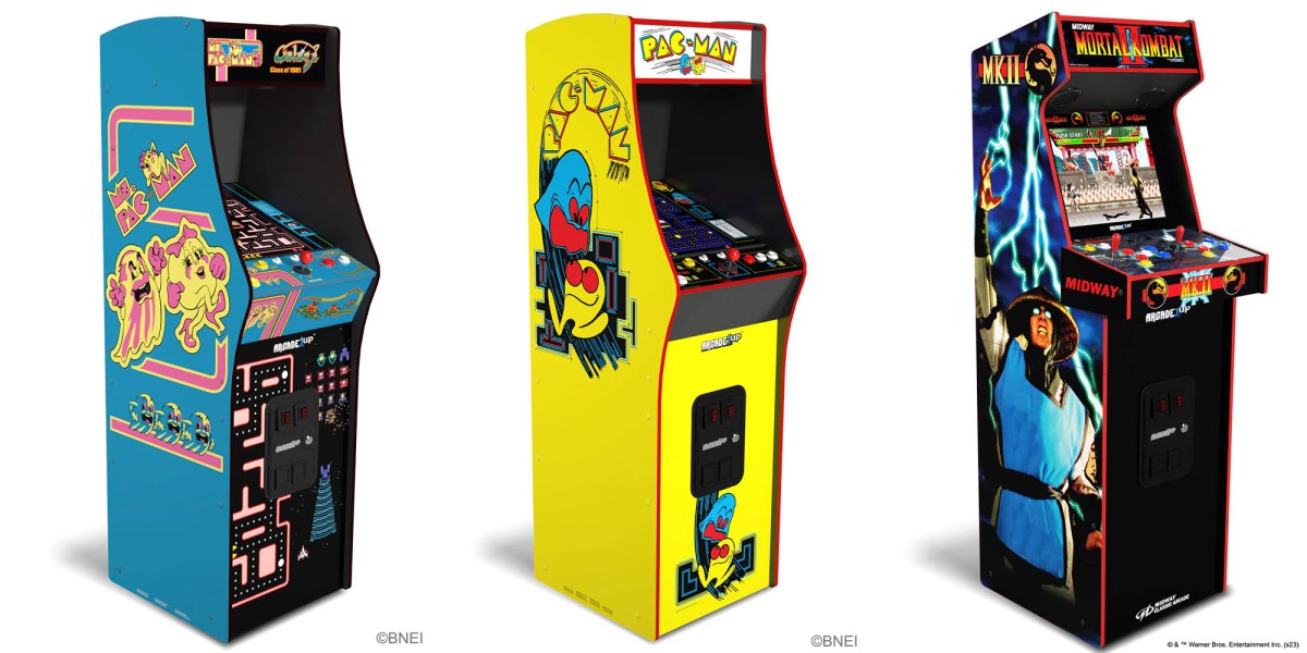 Arcade1Up's new deluxe cabinets include PAC-MAN and more