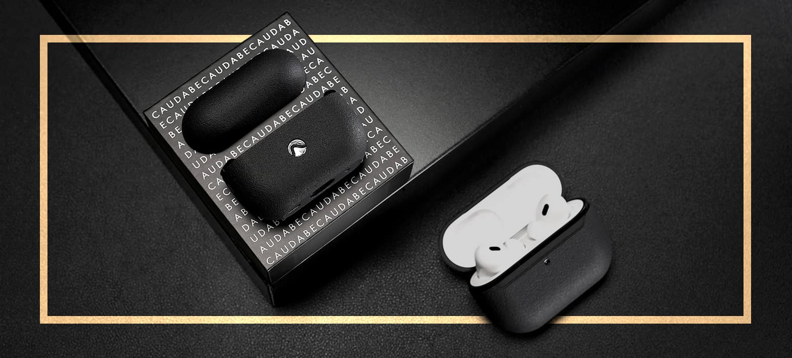 New AirPods Pro 2 case from Caudabe with micro-etched texturing