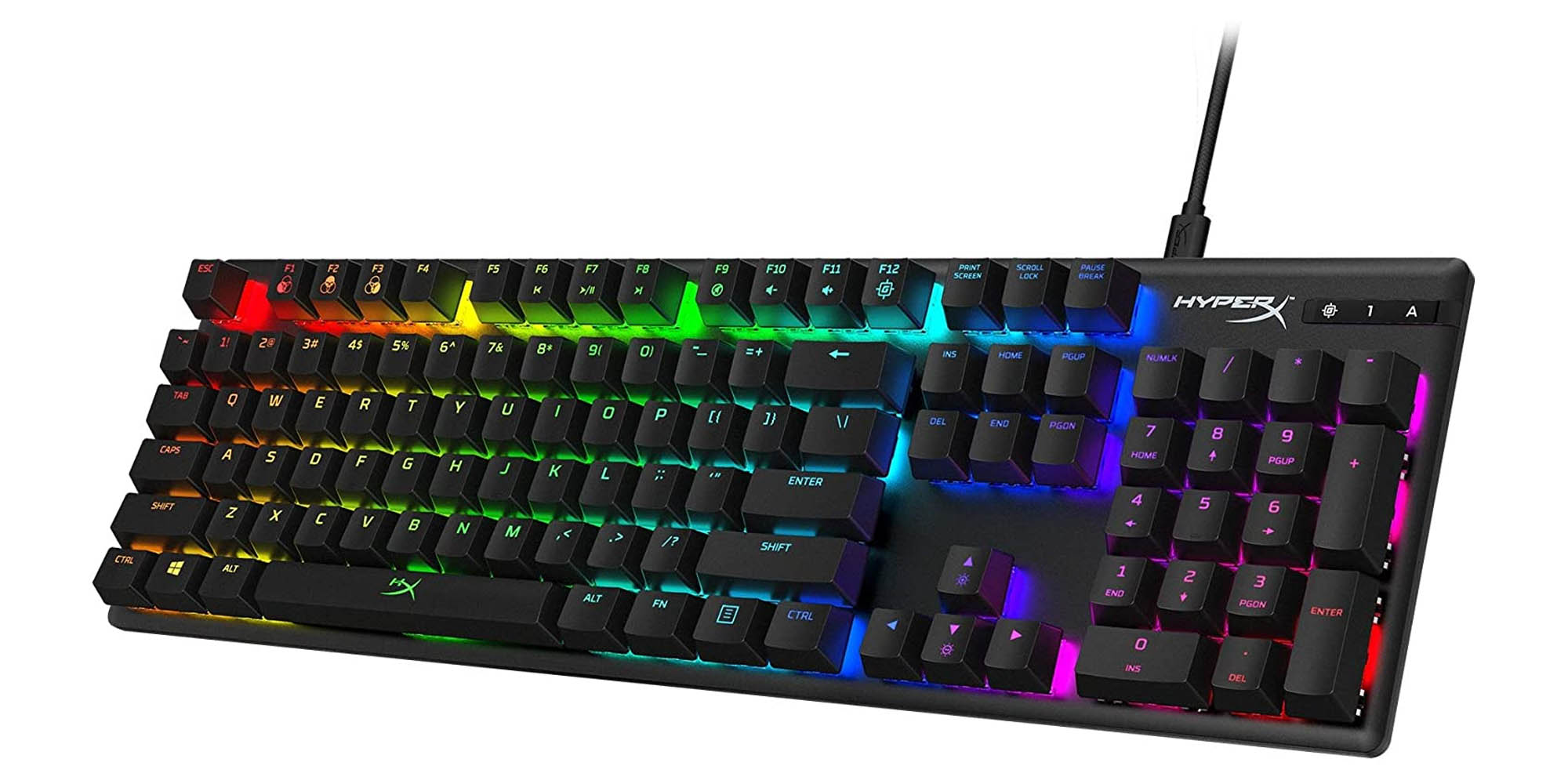 HyperX's Alloy Origins Mechanical Gaming Keyboard ships with linear red ...