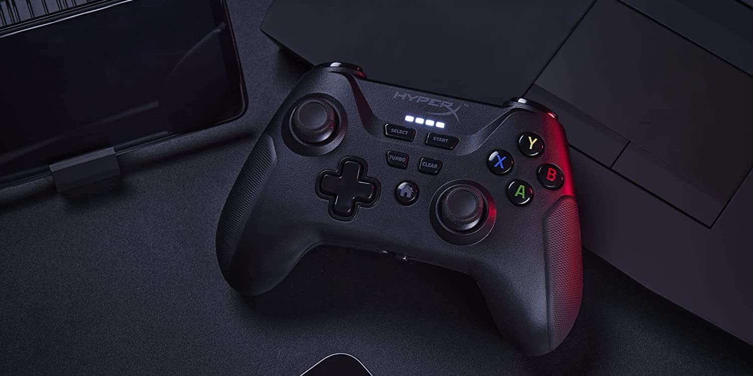 HyperX Clutch Wireless PC/Android gamepad with 19-hr. battery matching ...