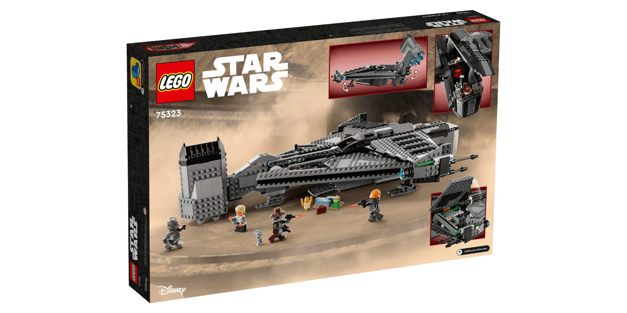 LEGO's Star Wars Justifier ship includes Cad Bane, Omega, and more at ...