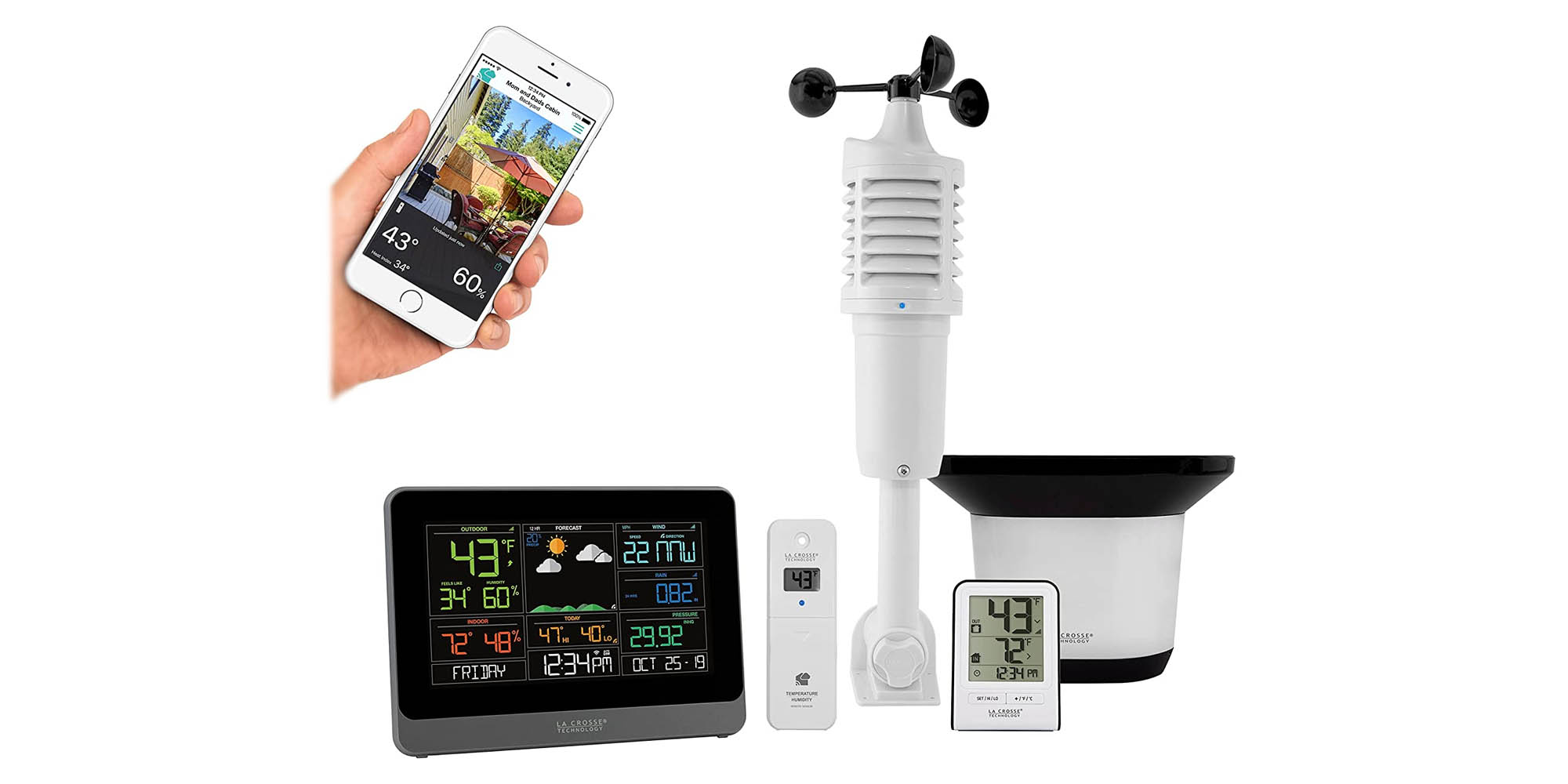 Save 49% on La Crosse's Wireless Professional Weather Center Kit at an ...