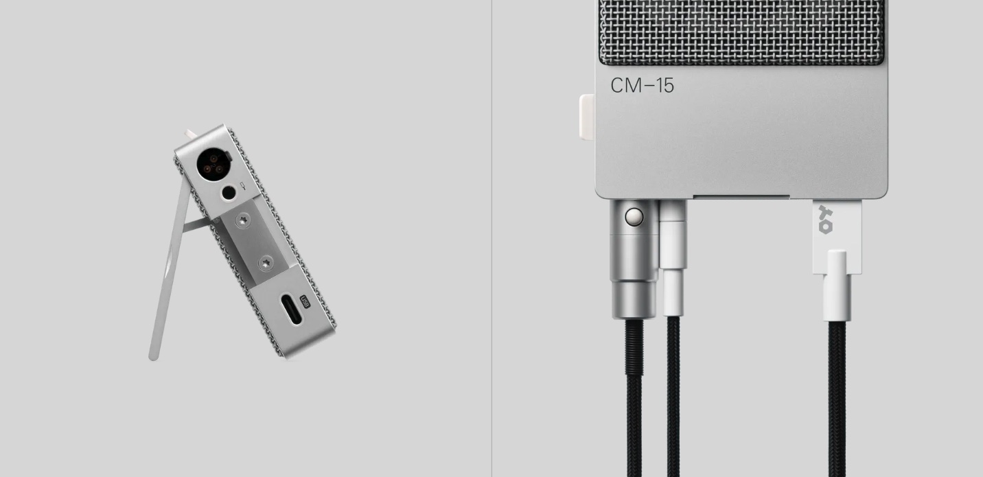 New Teenage Engineering CM–15 field microphone debuts today