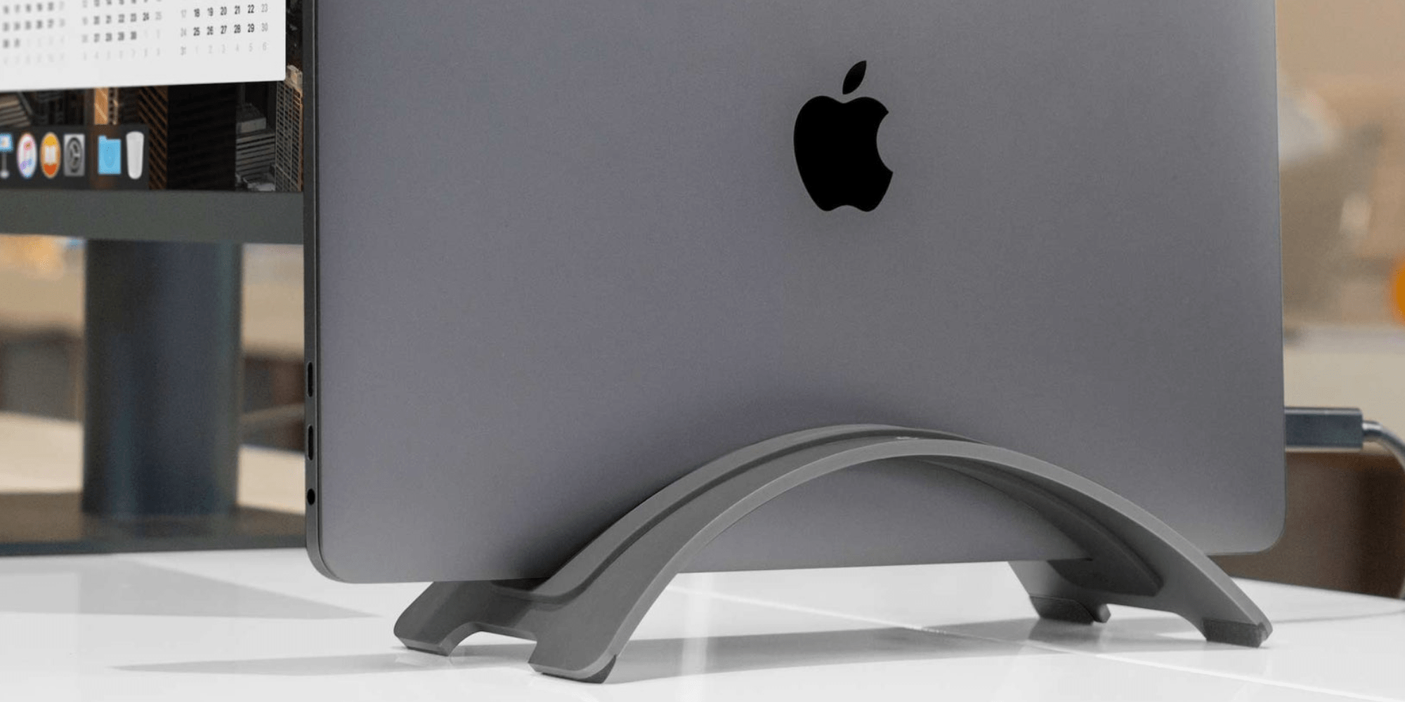 Stylishly uphold your M1 MacBook with Twelve South's BookArc stand at ...