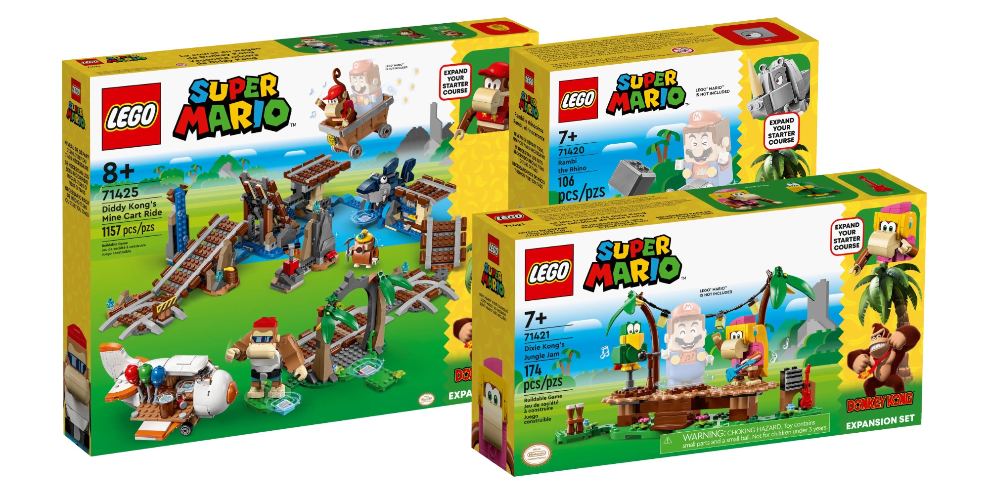 LEGO Donkey Kong Tree House set revealed ahead of August