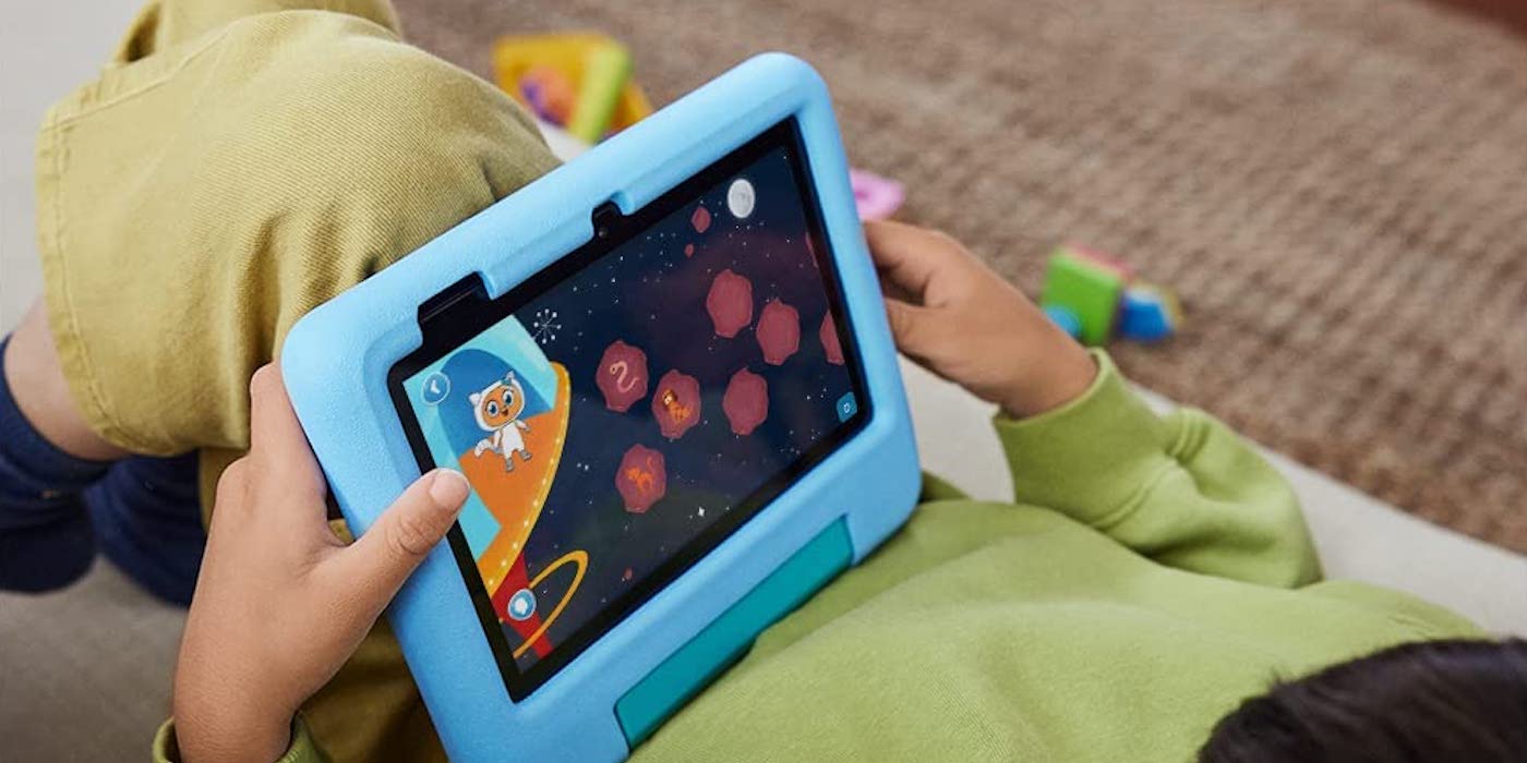 Amazon bundles its Kids Fire 7 tablet with a case and zipper bag at a ...