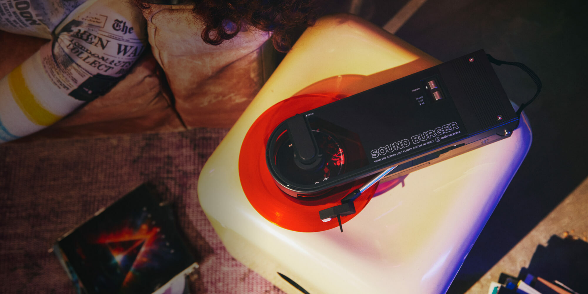 Audio Technica's retro Sound Burger portable turntable is back!