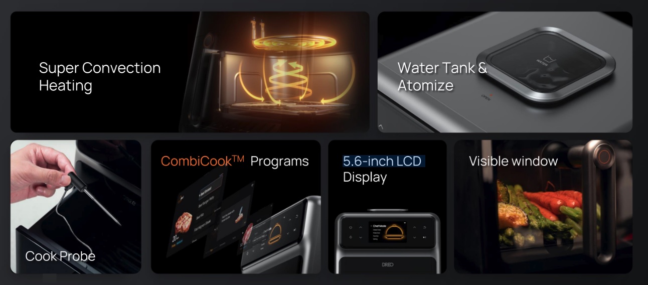 Dreo's new ultra-intelligent ChefMaker Combi Fryer cooks dinner for you ...