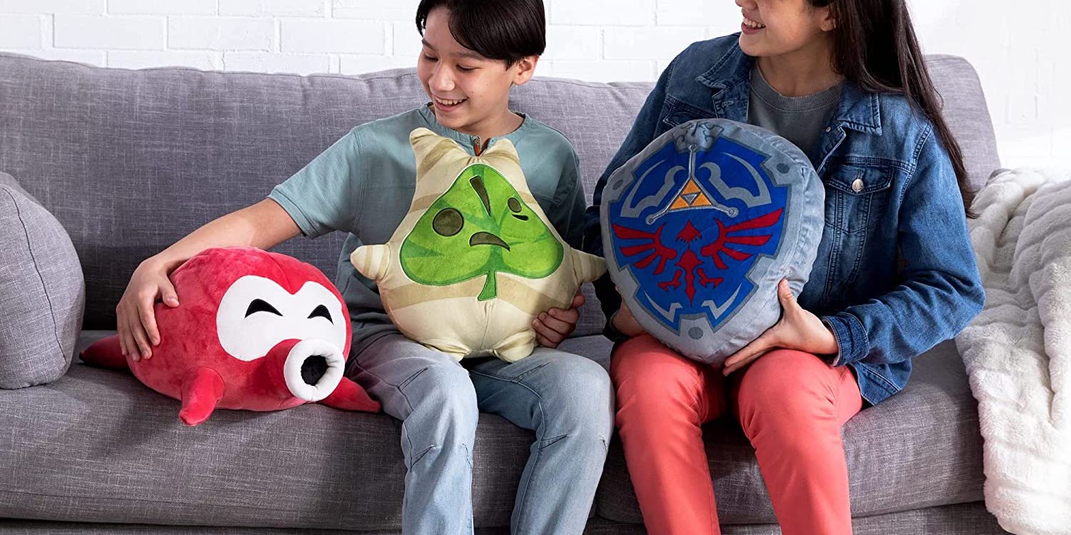 Club Mocchi-Mocchi Legend of Zelda plushies 25% off: Korok, Hylian Shield, more from $26