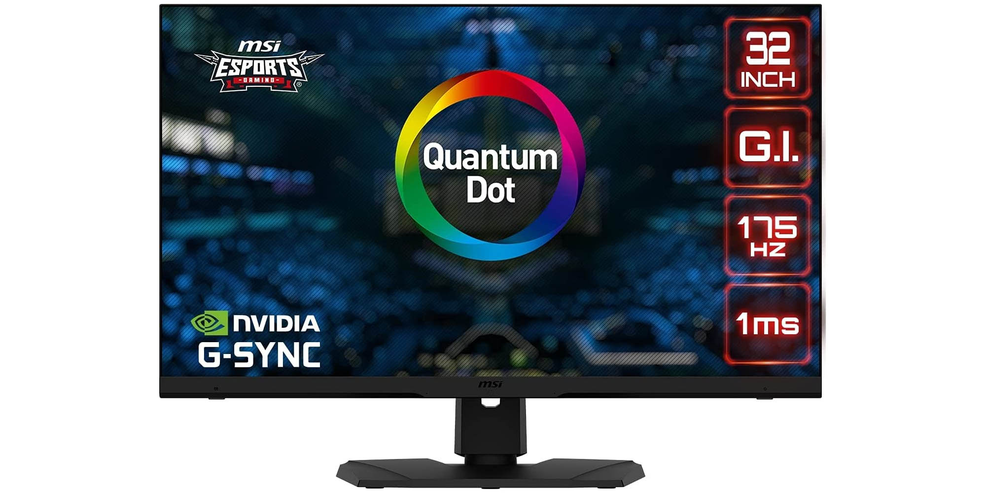 Save 37% on MSI's OPTIX 31.5-inch Quantum Dot 1440p 175Hz Gaming ...