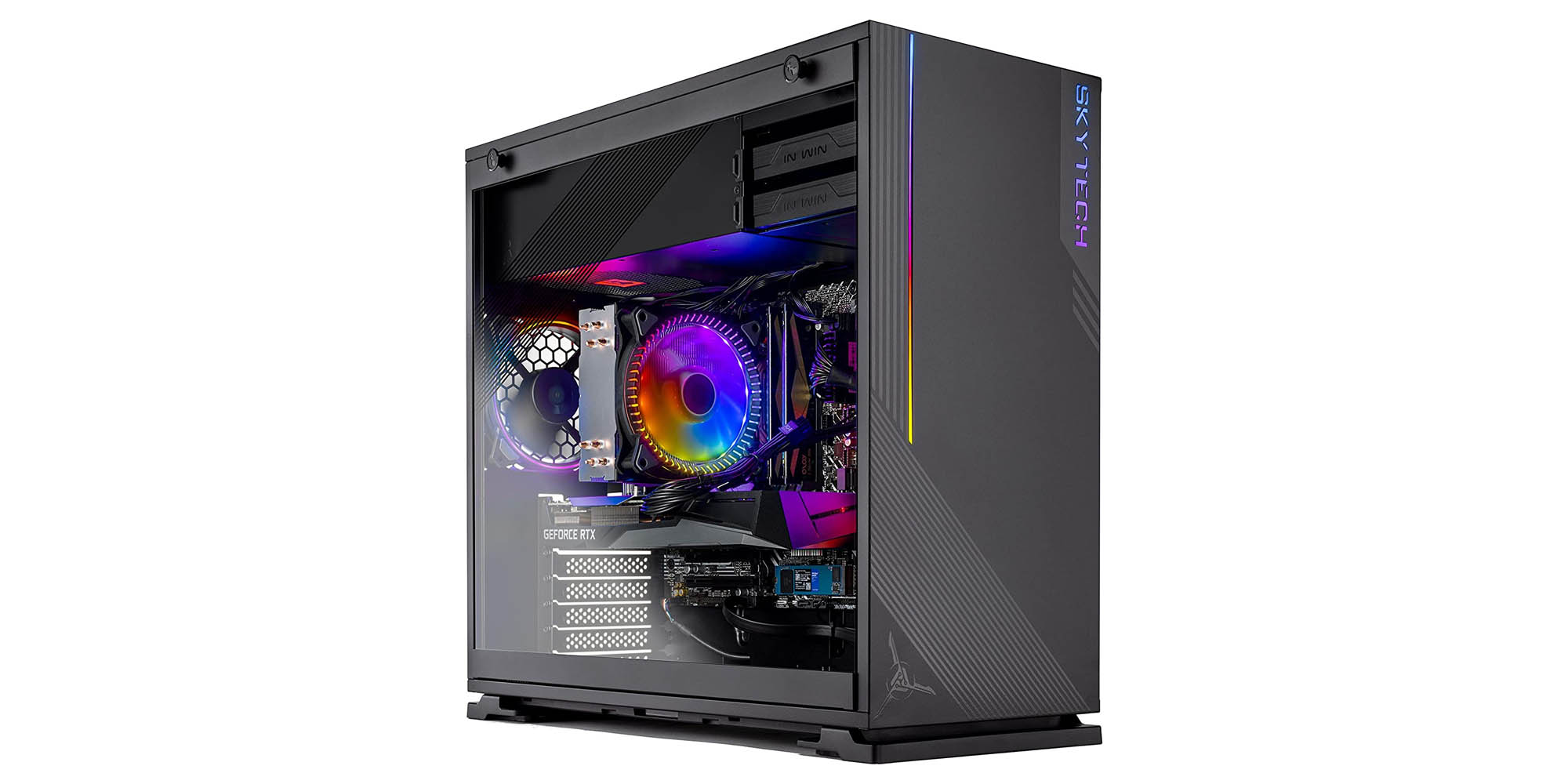 Save 21% on Skytech's RTX 3060 Ti Azure Gaming Desktop at new all-time ...