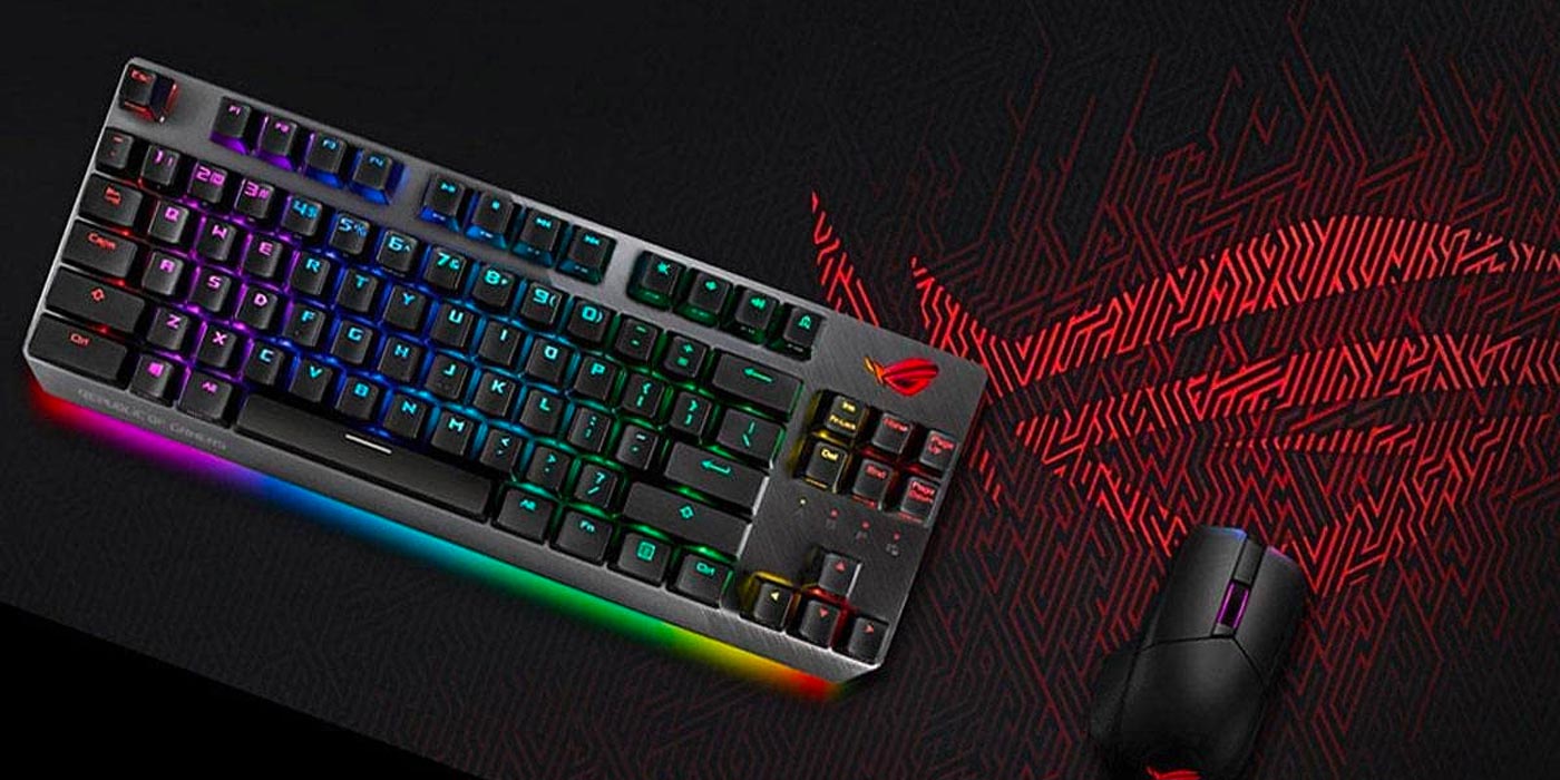 Add the compact ASUS ROG Strix Scope TKL mechanical keyboard to your ...