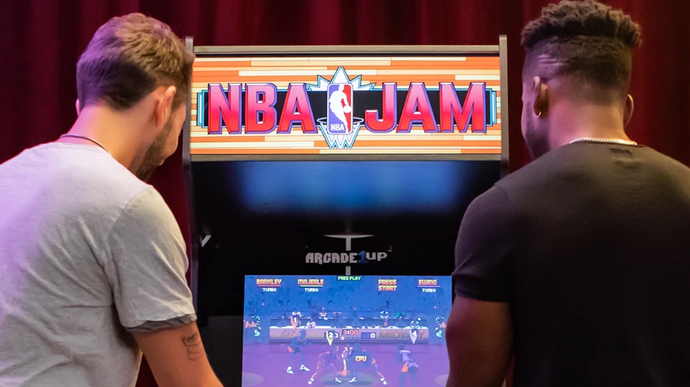 Score Arcade1Up's SHAQ Edition NBA Jam cabinet with oversized display ...