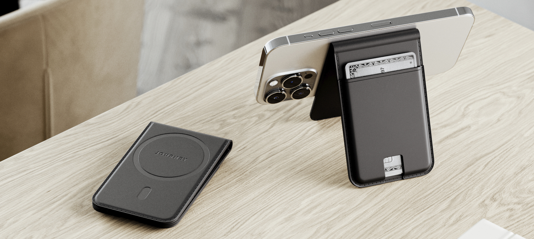 New vegan leather MagSafe wallet from Journey debuts at 20% off