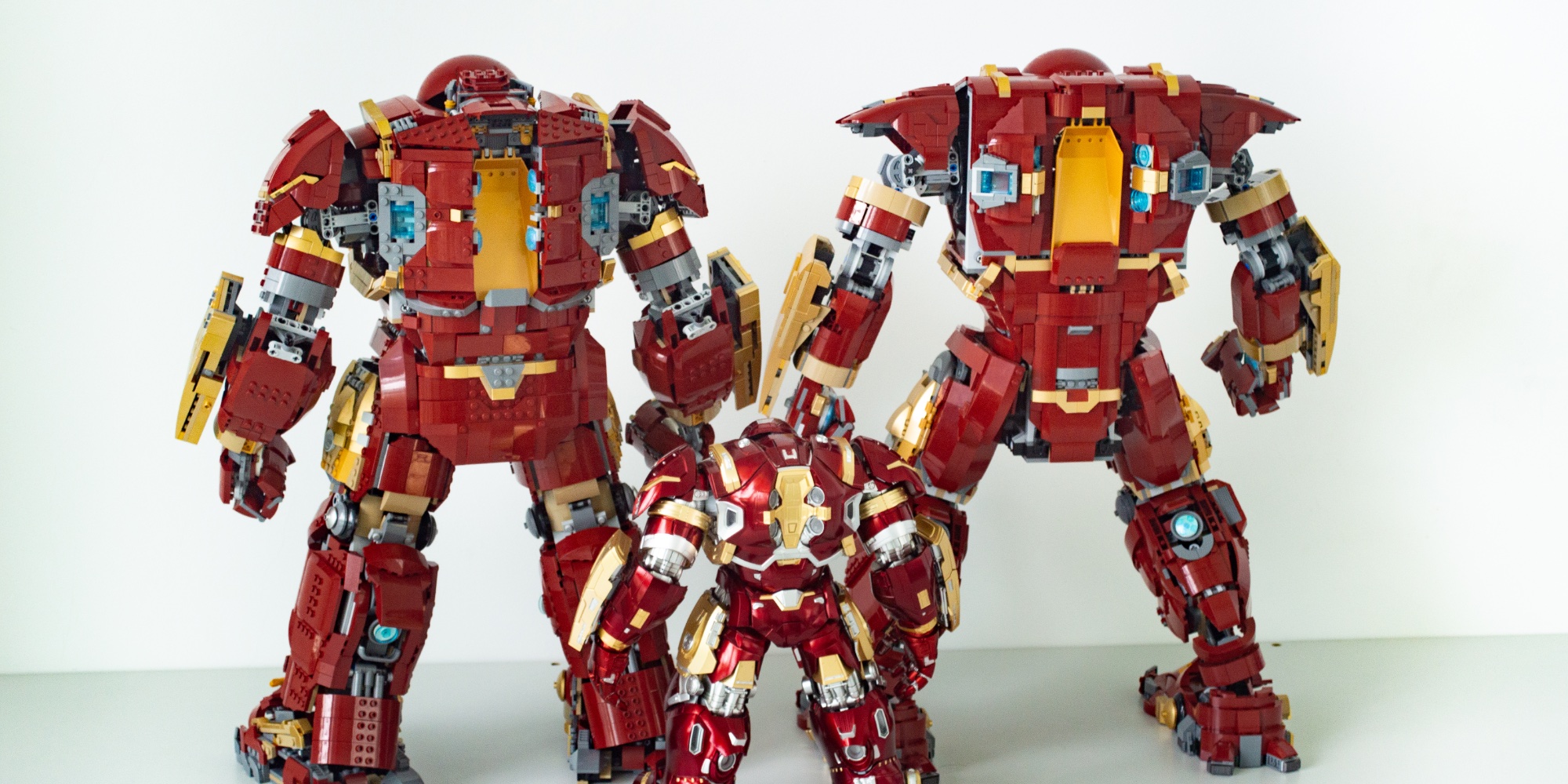LEGO Hulkbuster custom set uses pieces from the official model