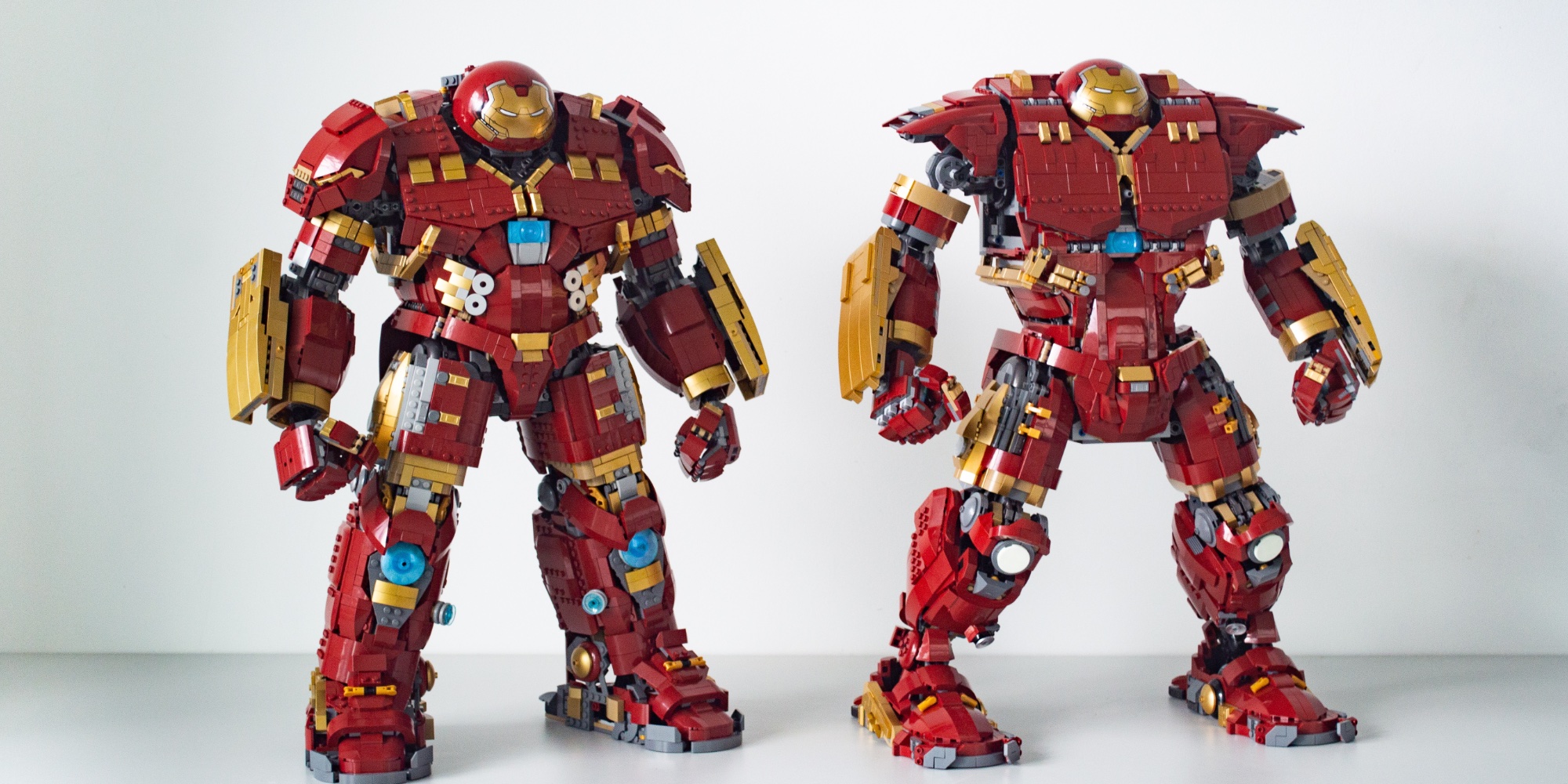LEGO Hulkbuster custom set uses pieces from the official model