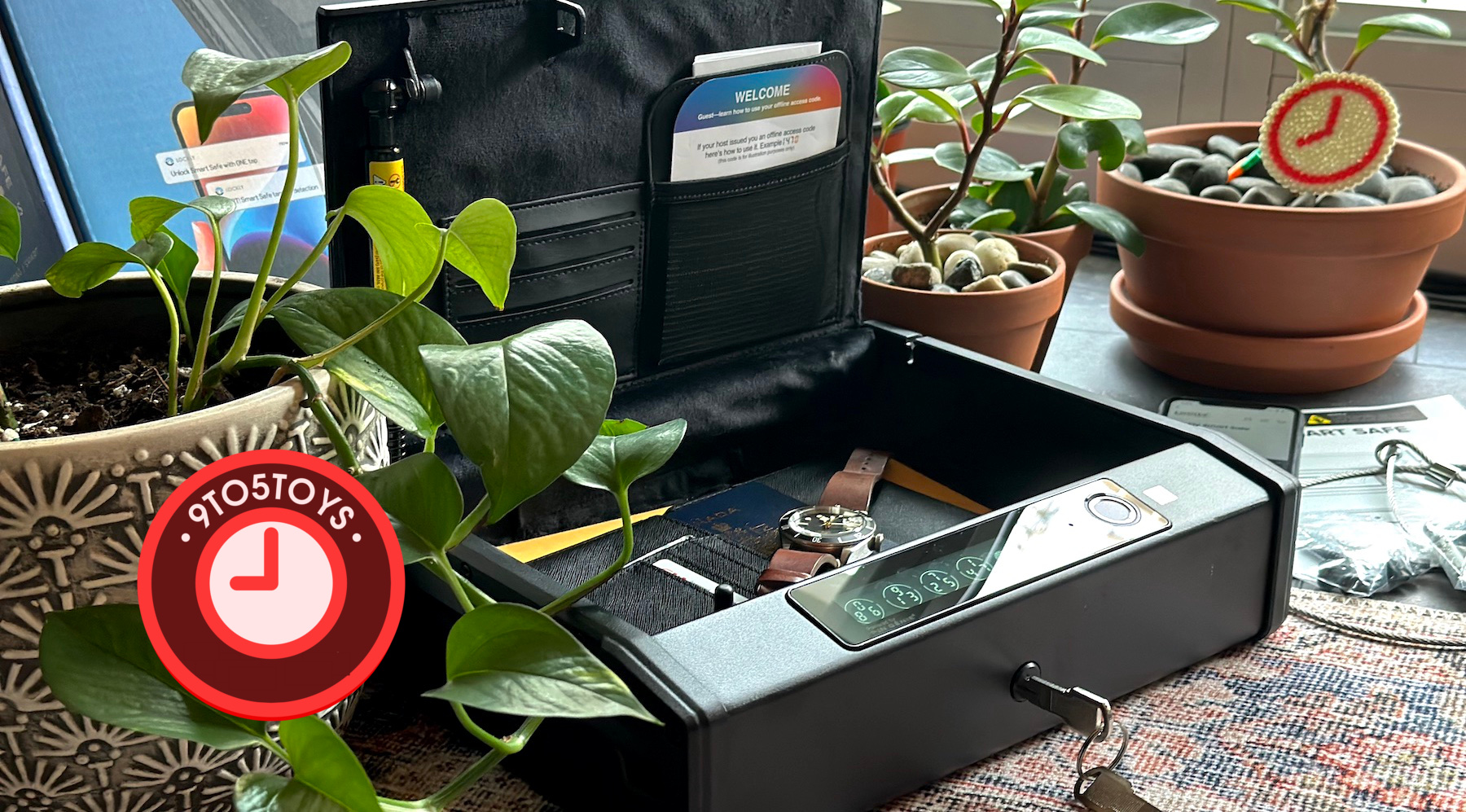 Lockly smart safe review: Biometric scanner, remote access, more