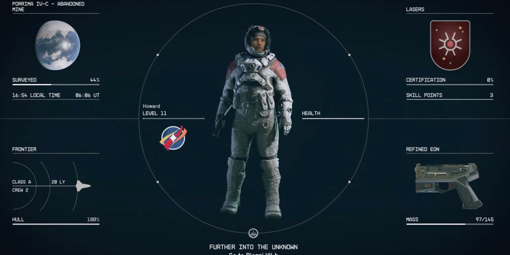 Starfield Direct offers 45 minutes of gameplay and background