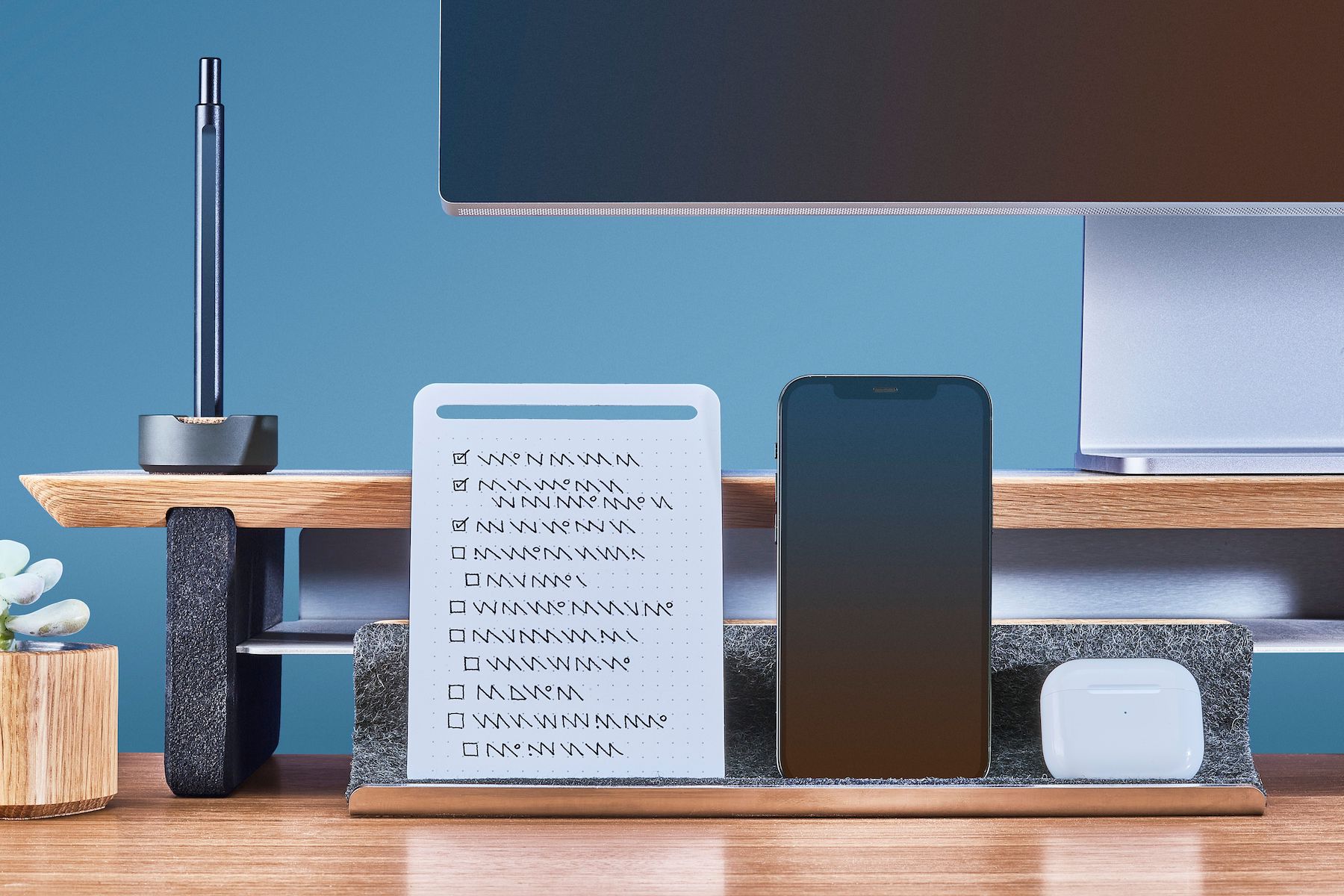 New wood and metal desktop accessories from Grovemade