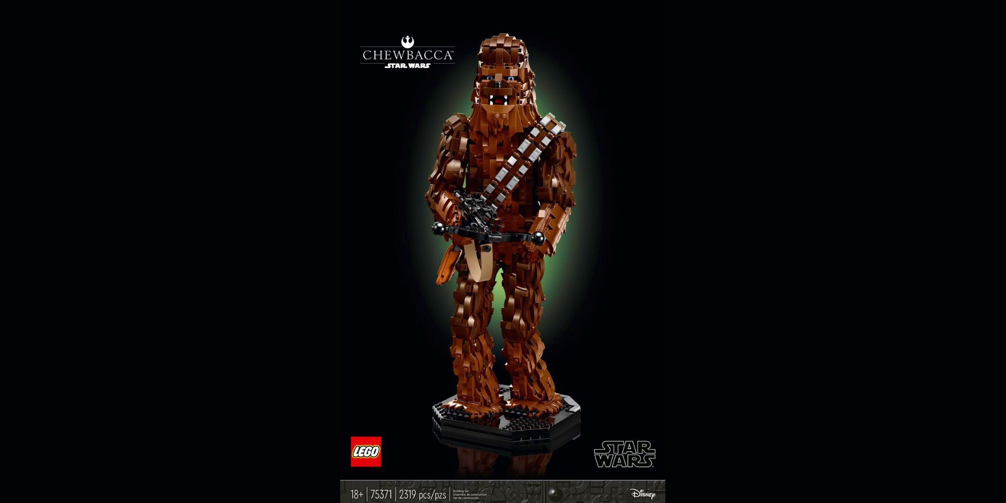 LEGO Chewbacca buildable statue 75371 coming this summer
