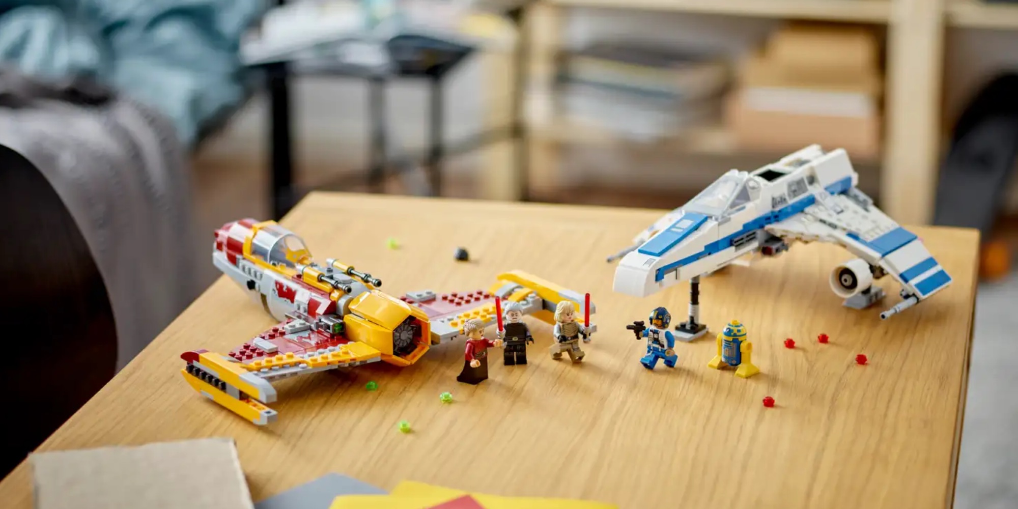 LEGO T-6 Shuttle and New Republic E-Wing launch this fall