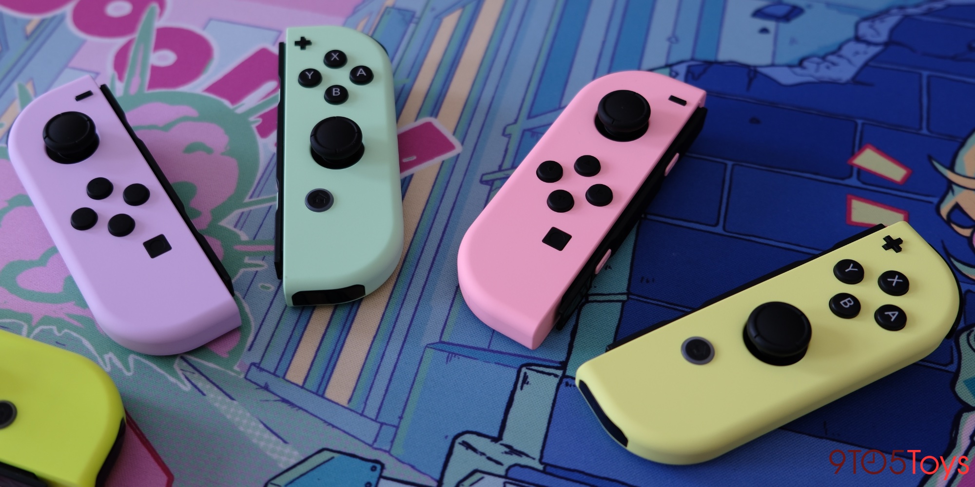 Pastel Joy-Con designs from Nintendo bring summer to your Switch