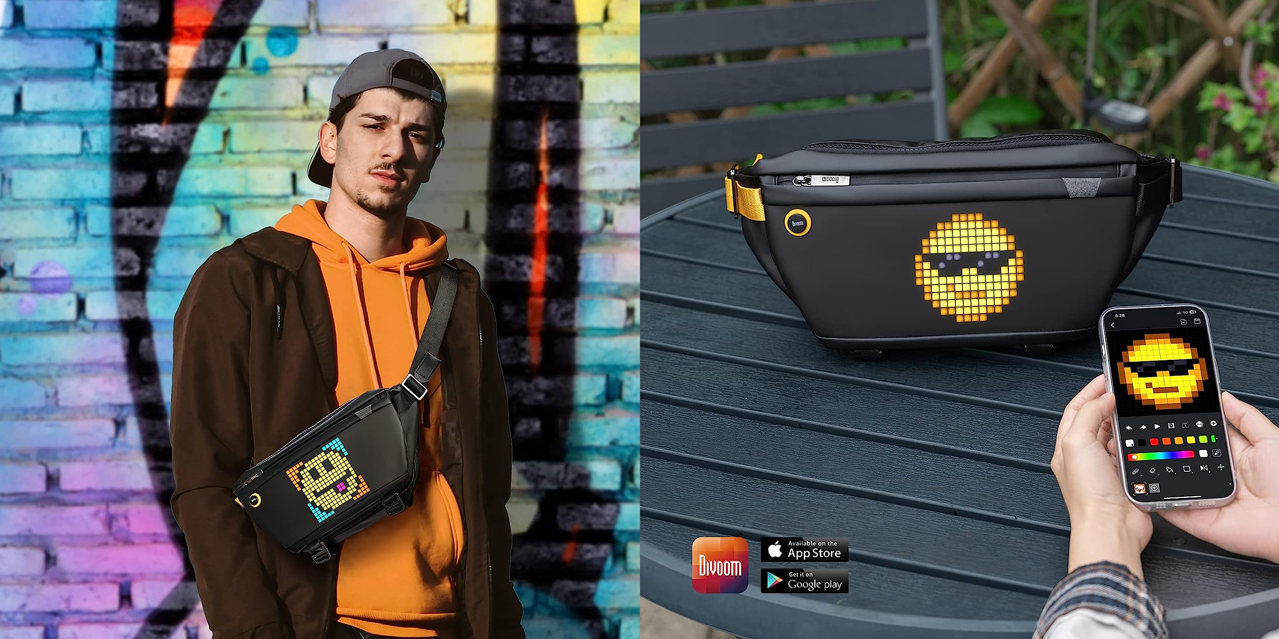 Divoom's Sling carries your EDC and a customizable pixel display at $76 ...