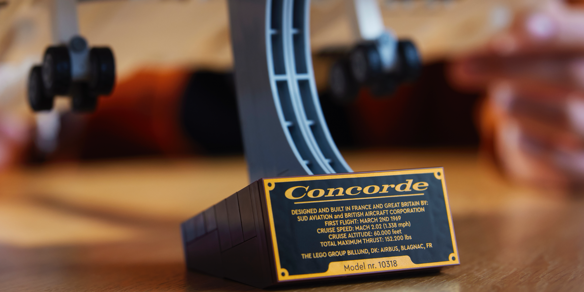 LEGO Concorde arrives next month as set number 10318