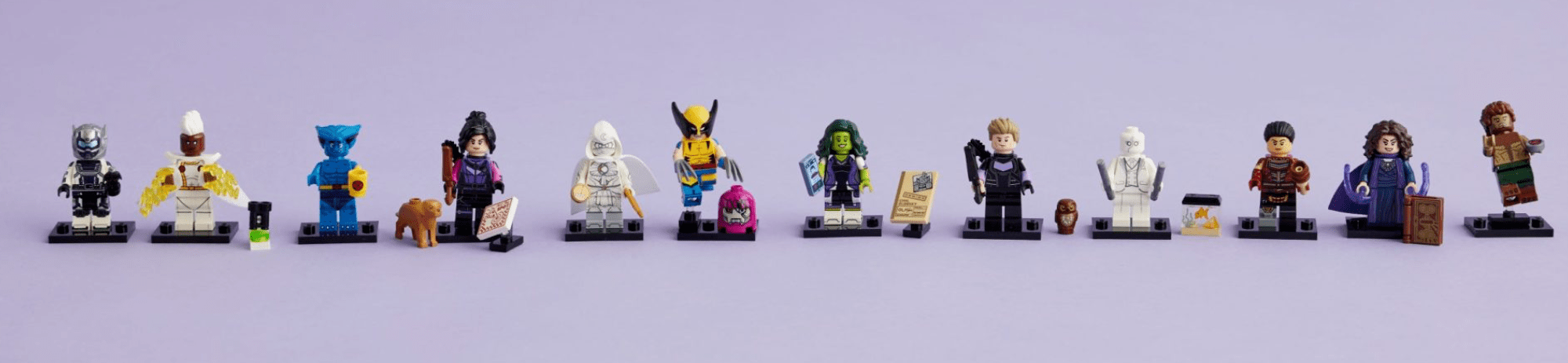 LEGO Marvel CMF Series 2 minifigures revealed