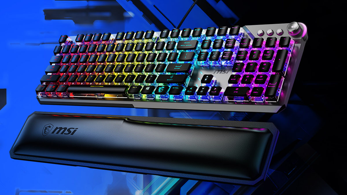 MSI Vigor GK71 Sonic Blue Mechanical Gaming Keyboard hits all-time low ...