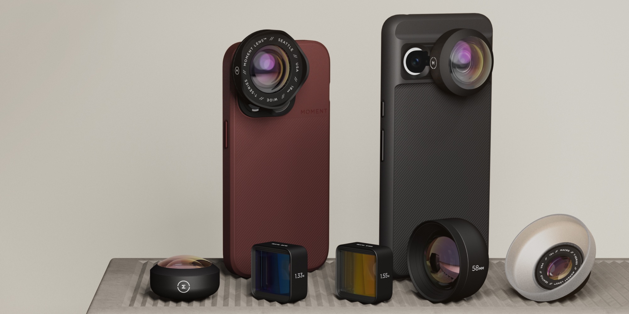 Moment T-Series Lenses debut for iPhone and Android smartphone