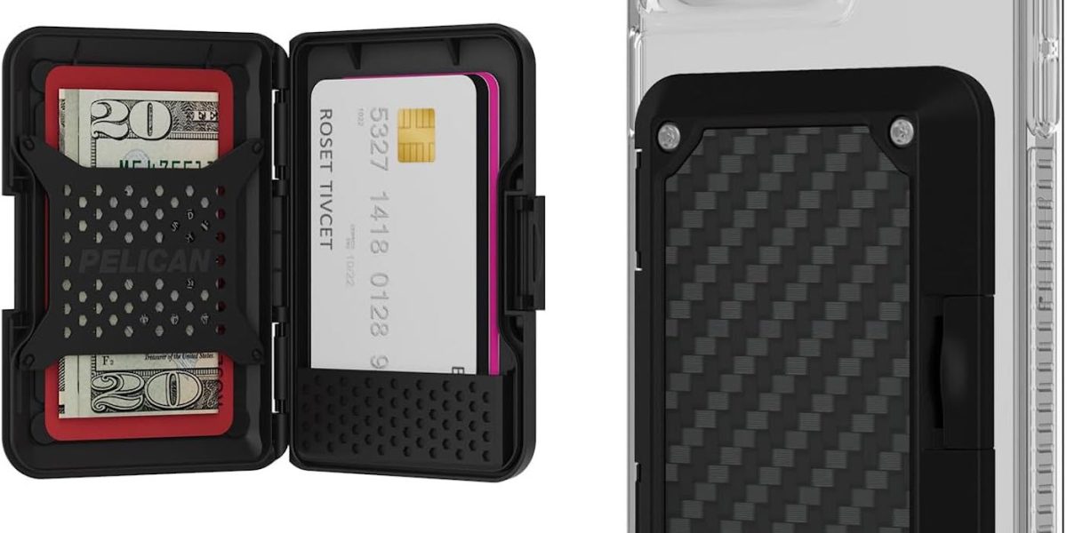 Pelican's new metal aramid fiber RFID-blocking MagSafe wallet sees ...