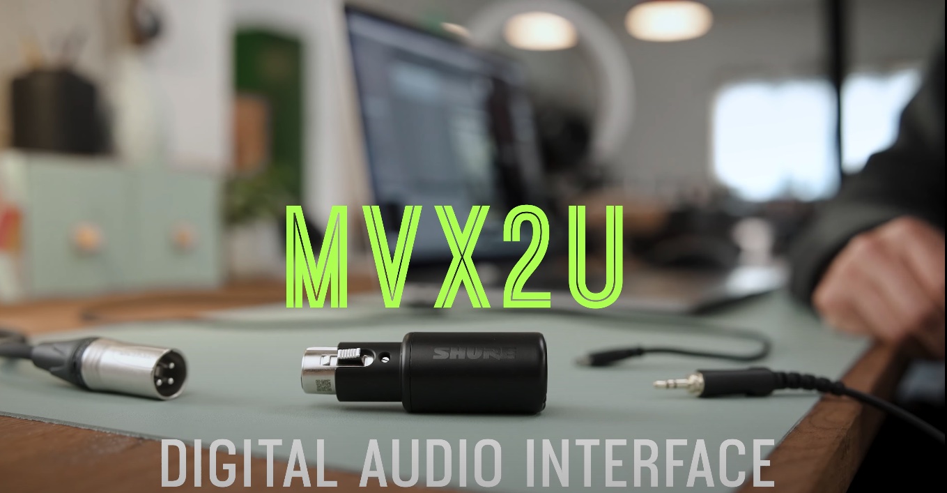 Shure debuts new mini audio interface for XLR mics on the go