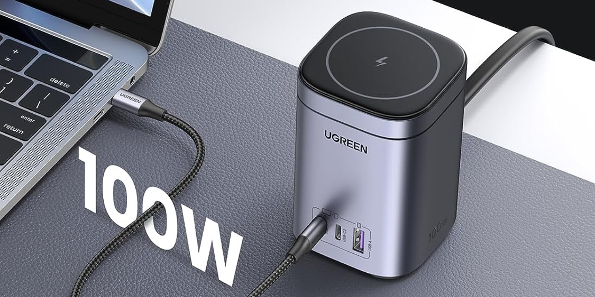 UGREEN Nexode 100W charger debuts with 15W MagSafe