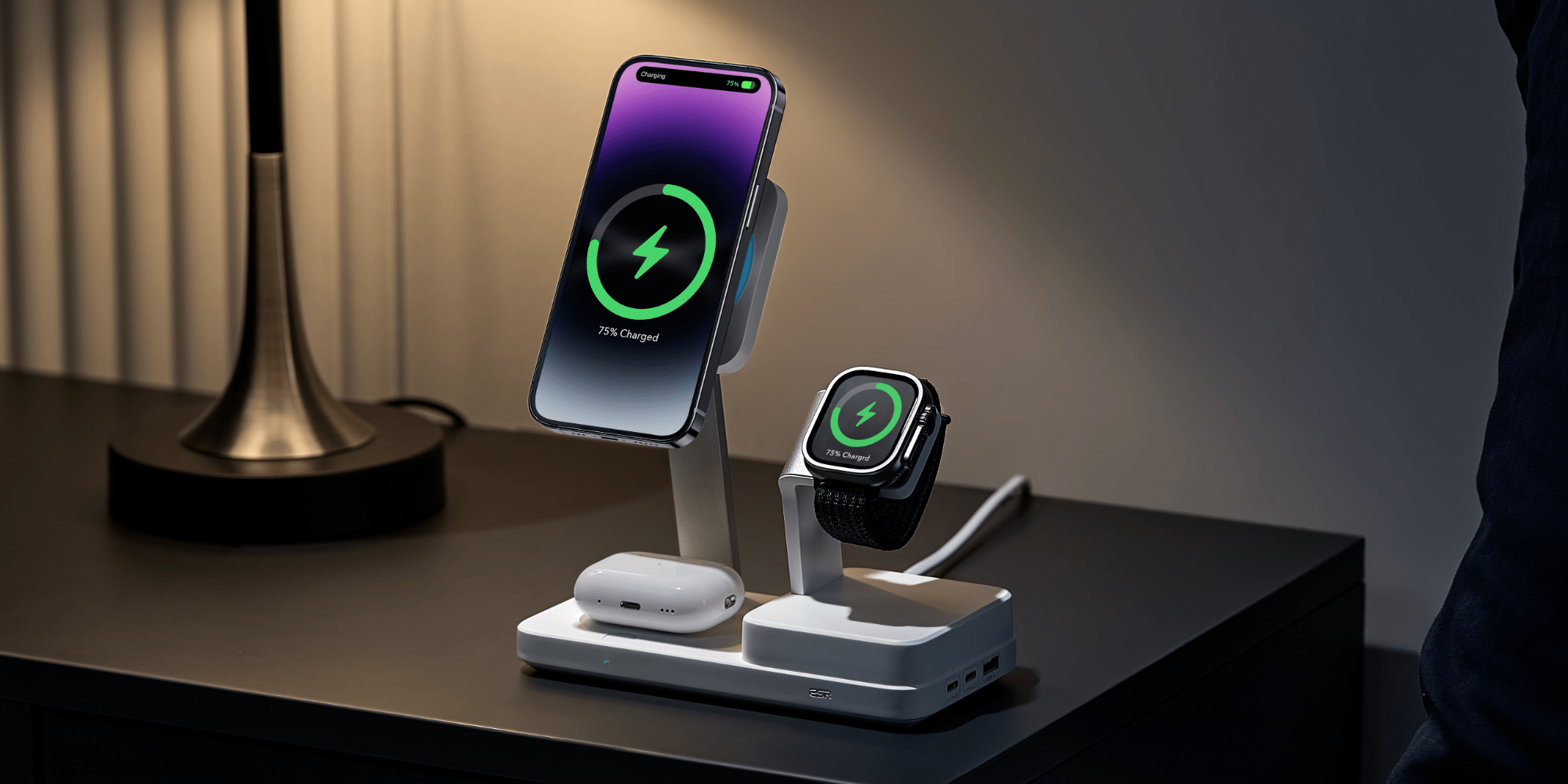 ESR 15W MagSafe Charger collection debuts with 3-in-1 stand